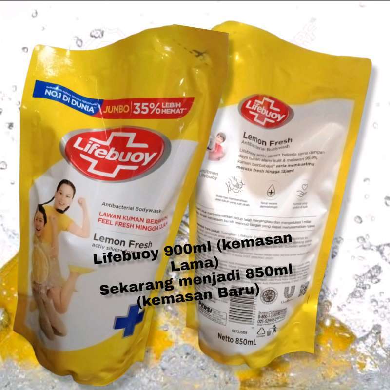 Jual Lifebuoy Bodywash Sabun Cair Lifeboy Kuning 850ml Lifebouy Lemon ...