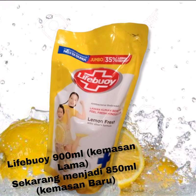 Jual Lifebuoy Bodywash Sabun Cair Lifeboy Kuning 850ml Lifebouy Lemon ...