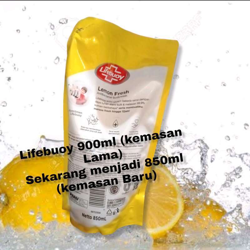 Jual Lifebuoy Bodywash Sabun Cair Lifeboy Kuning 850ml Lifebouy Lemon ...
