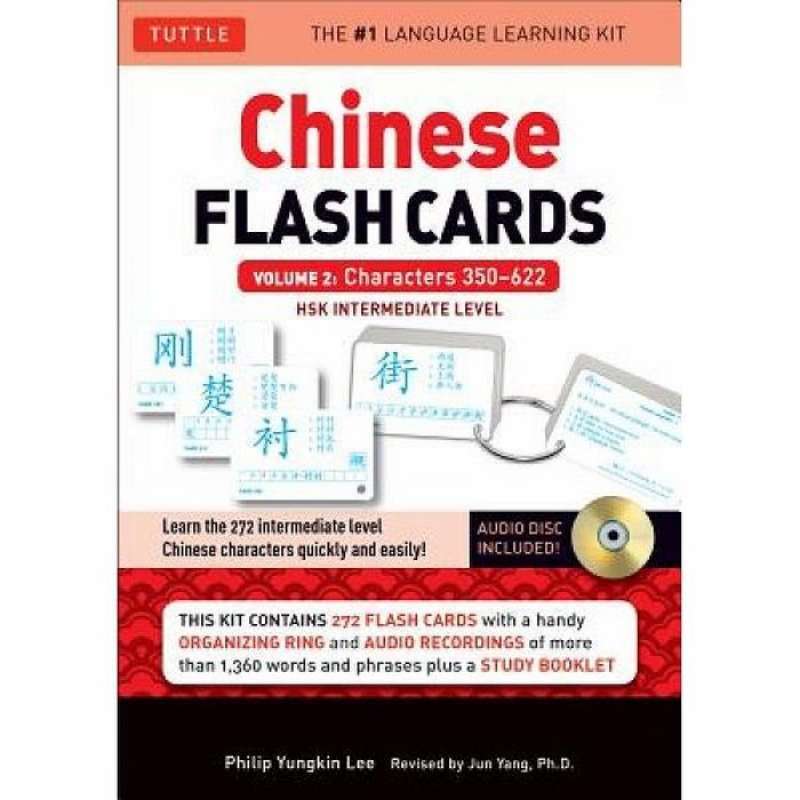 Promo Original Chinese Flash Cards Kit Volume 2: Hsk Levels 3 & 4 Int ...