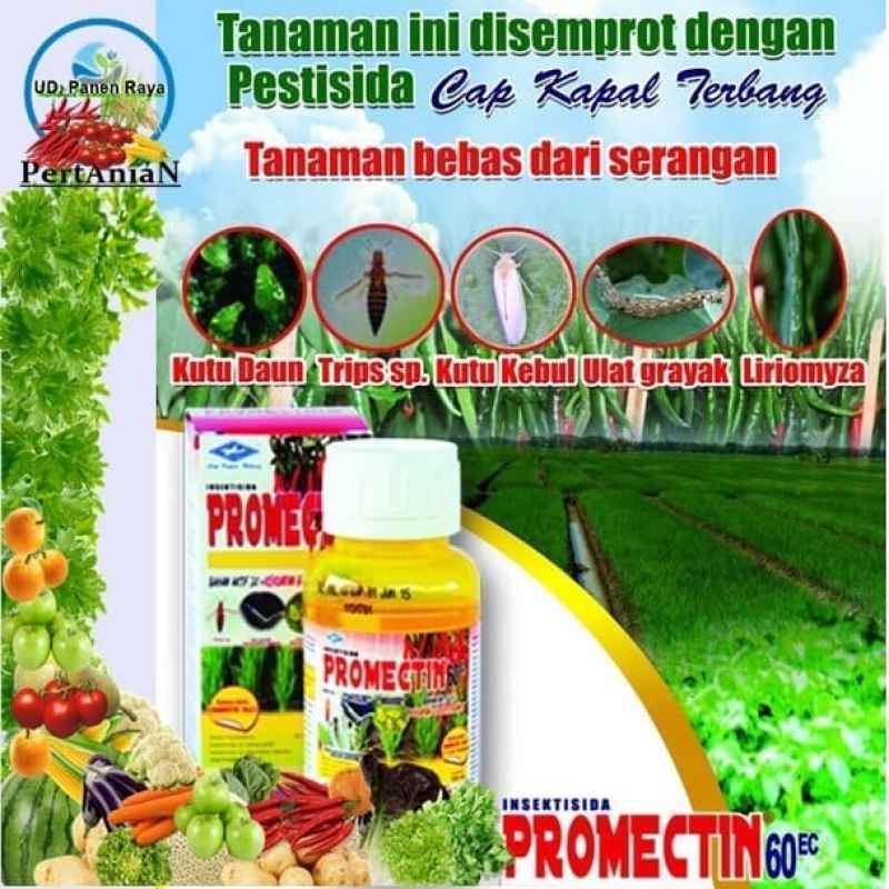 Jual Obat Hama Tanaman Pertanian Insektisida PROMECTIN 60EC Abamectin ...
