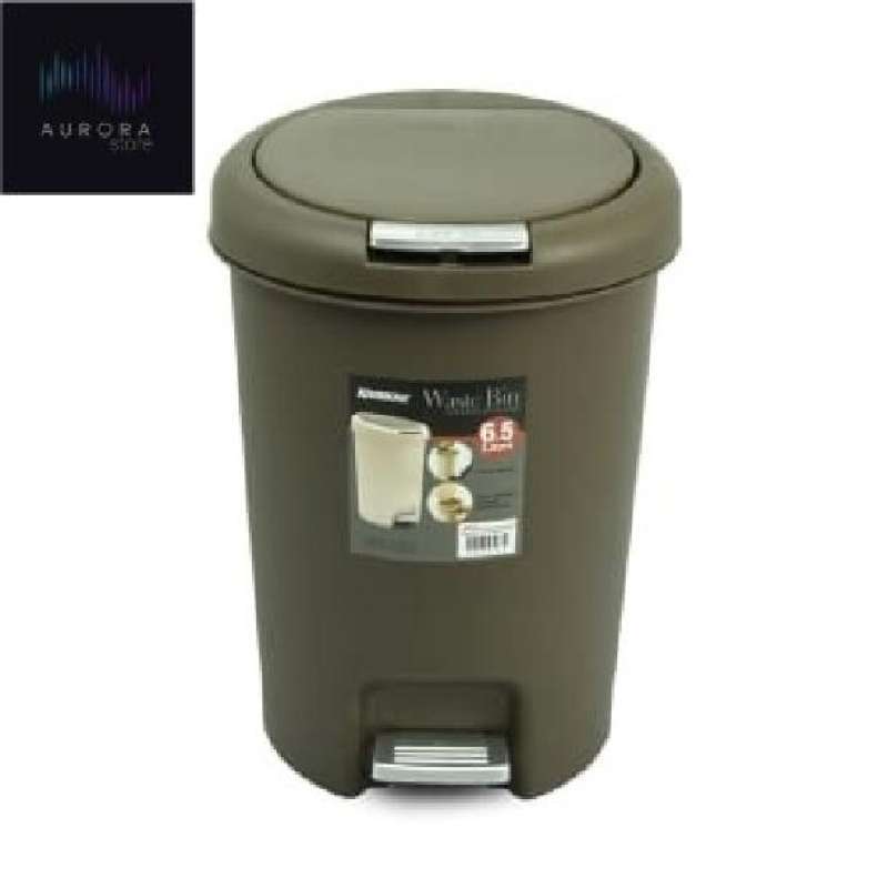 Jual Krisbow Pedal Bin 6.5 Liter - Tempat Sampah Plastik injak Pedal di Seller Aurora23 store ...