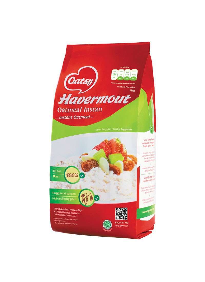Promo OATSY Havermout Instant Oatmeal 750g - Oat Meal dengan biji oat ...
