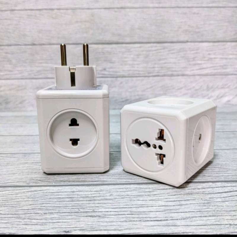 Jual Steker / Colokan Listrik 5 Arah / T Cabang 5 Universal SNI BG6815 ...