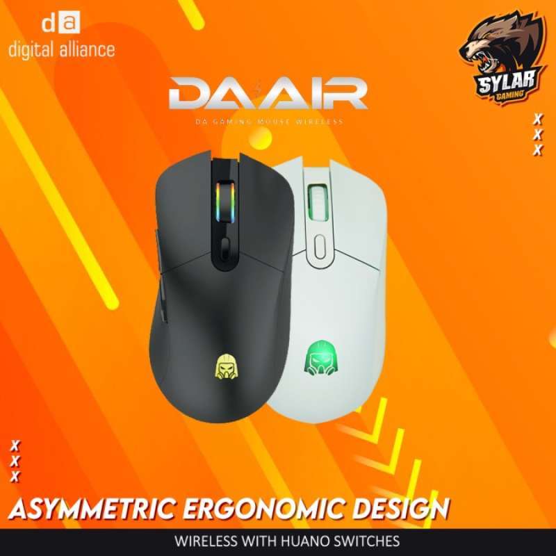 Promo Digital Alliance Air Wireless Gaming Mouse - Putih Diskon 3% di ...
