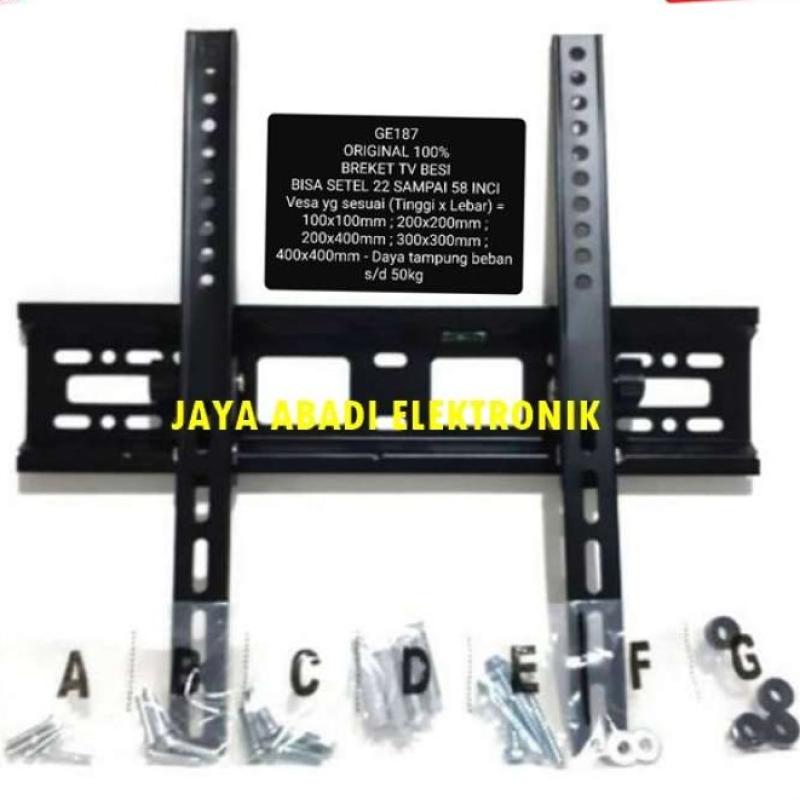 Promo BRACKET TV LCD UNIVERSAL BISA UNTU K 22 - 58 INCI TEMBOK PENGAMAN ...