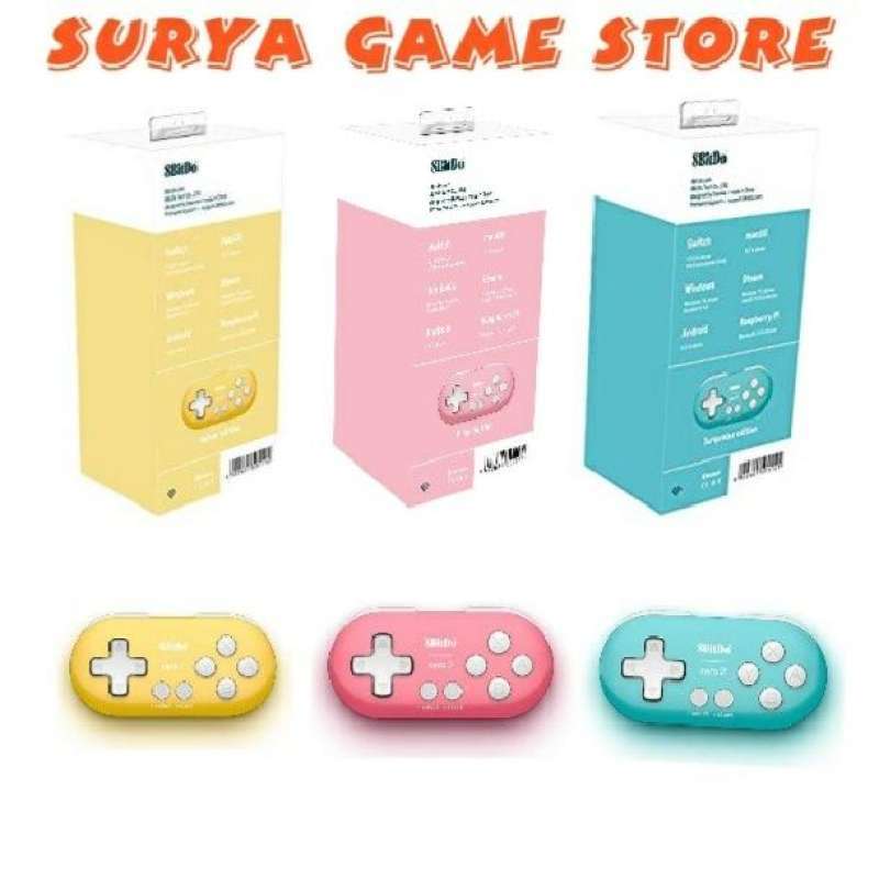 Jual 8BITDO ZERO 2 MINI WIRELESS GAMEPAD CONTROLLER FOR SWITCH ANDROID ...