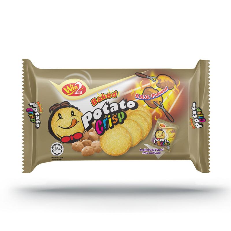 Jual Win Win Baked Potato Crisp BBQ Snack [120 g] di Seller JH Mart ...