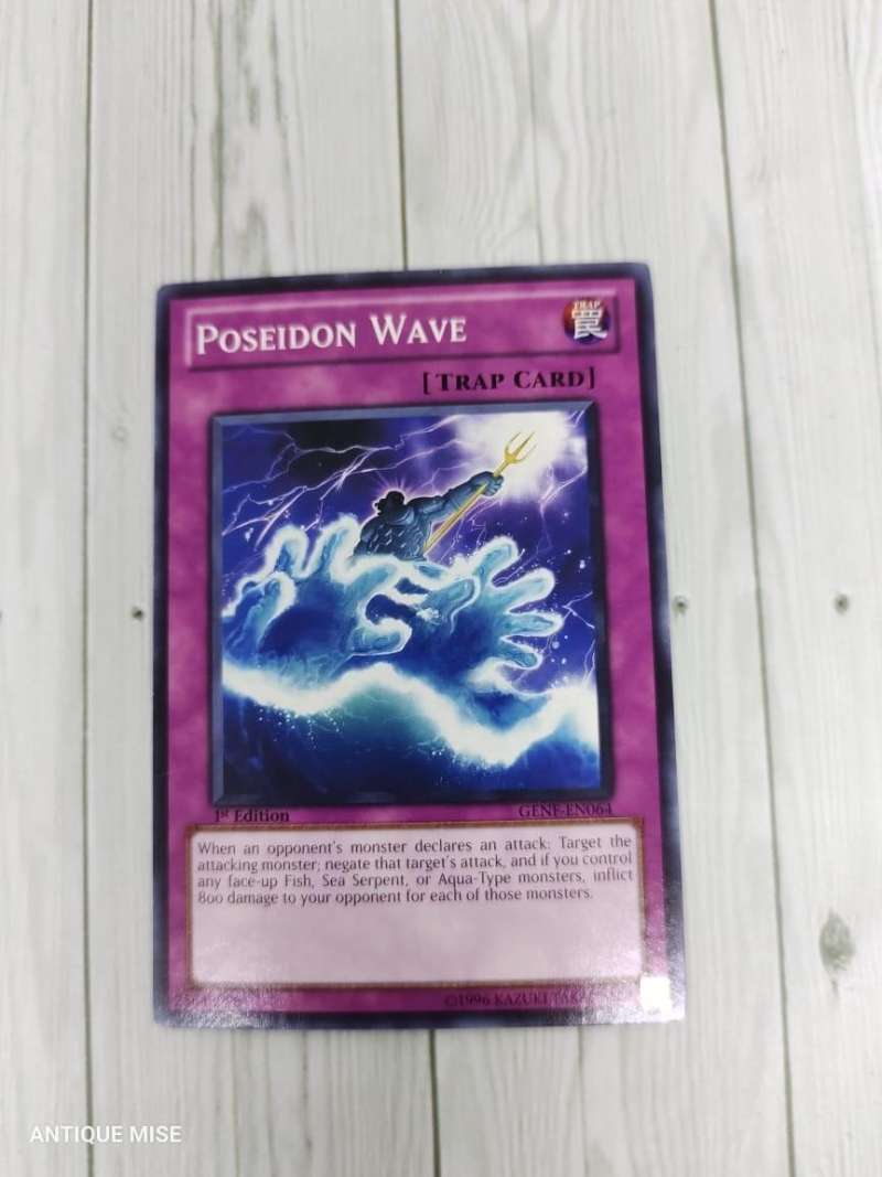 Jual Kartu Yugioh Original Poseidon Wave Di Seller Antique Mise - Kartini, Kota Jakarta Pusat ...