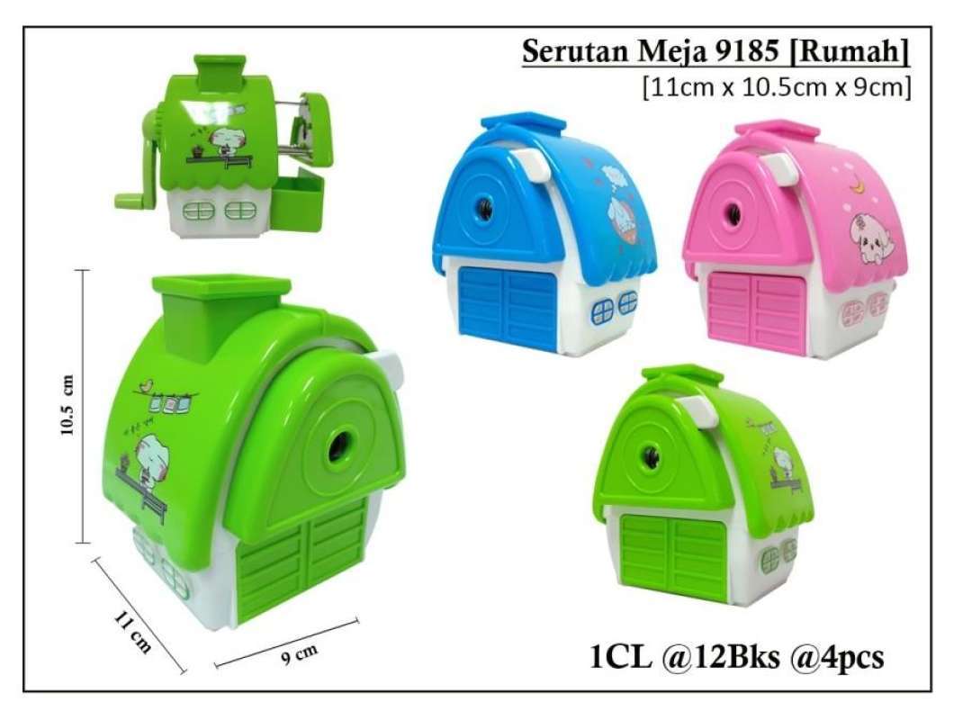 Jual Rautan Putar Meja Bentuk Rumah Besar Kode 9185 Satuan Di Seller ...