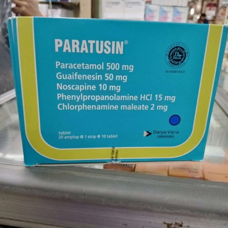 Promo paratusin tablet box isi 20 strip Diskon 23% di Seller Masha ...