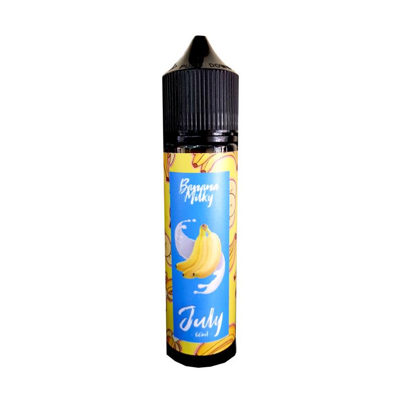 Promo JUICENESIA July X USA Rasa Banana Milky Liquid Vape [60 mL/ Part ...