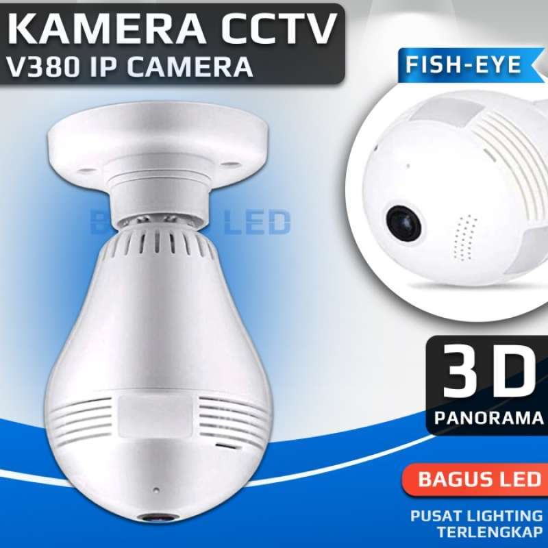 Jual CCTV Kamera IP Lampu Bohlam V380 HD 360 Derajat Panorama - Hanya ... Jual CCTV Kamera IP Lampu Bohlam V380 HD 360 Derajat Panorama - Hanya ...