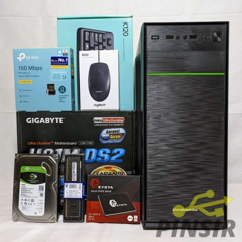 Promo Tanpa Merk Cpu Komputer Rakitan Intel Core I5 Ram 8gb Ssd 512gb ...