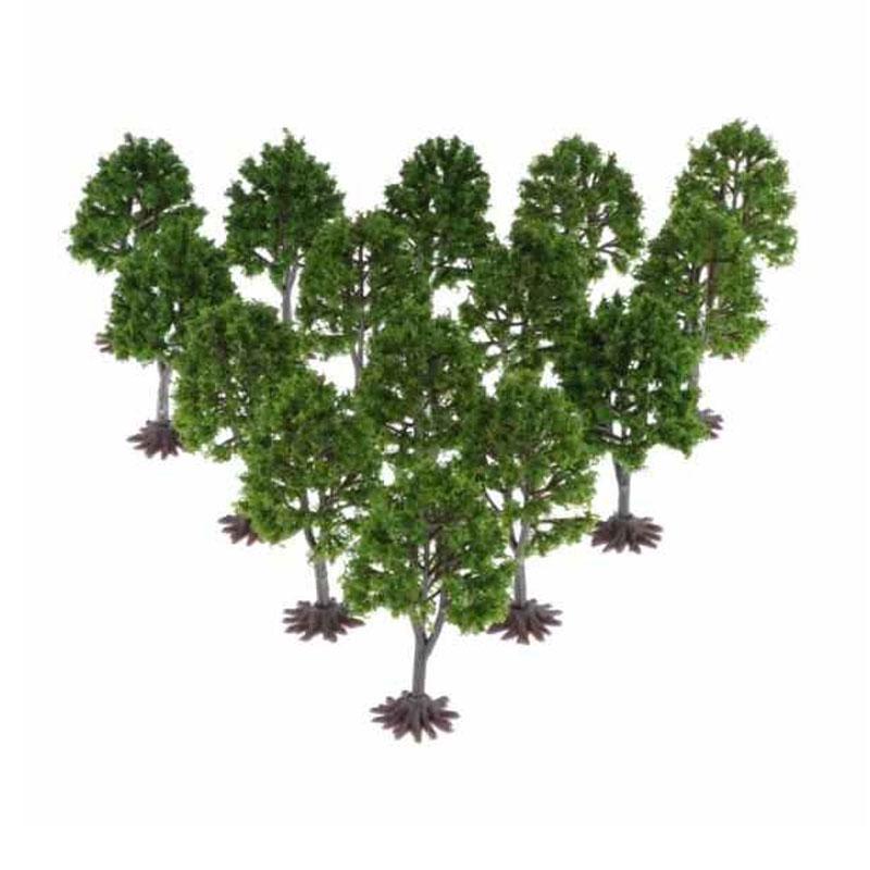 Jual OEM Plastic Tree Scenery Model for Train Railway Diorama Garden ...