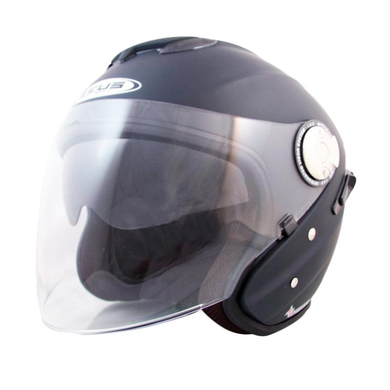 Jual Zeus ZS-608 Helm Half Face - Matt Black Online Maret 2021 | Blibli