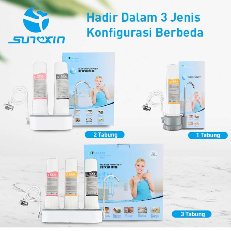 Promo Filter Air Pemurni Air Keran Saringan Air Pdam Tanah / Air Minum ...