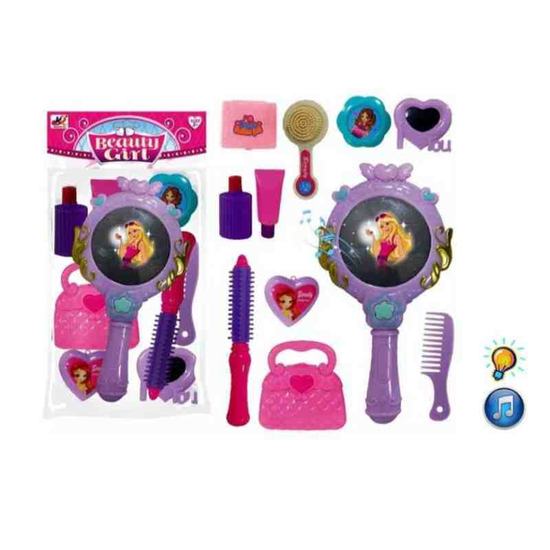 Promo Mainan Kaca Make Up Beauty Girl No9888. Diskon 14% di Seller ...