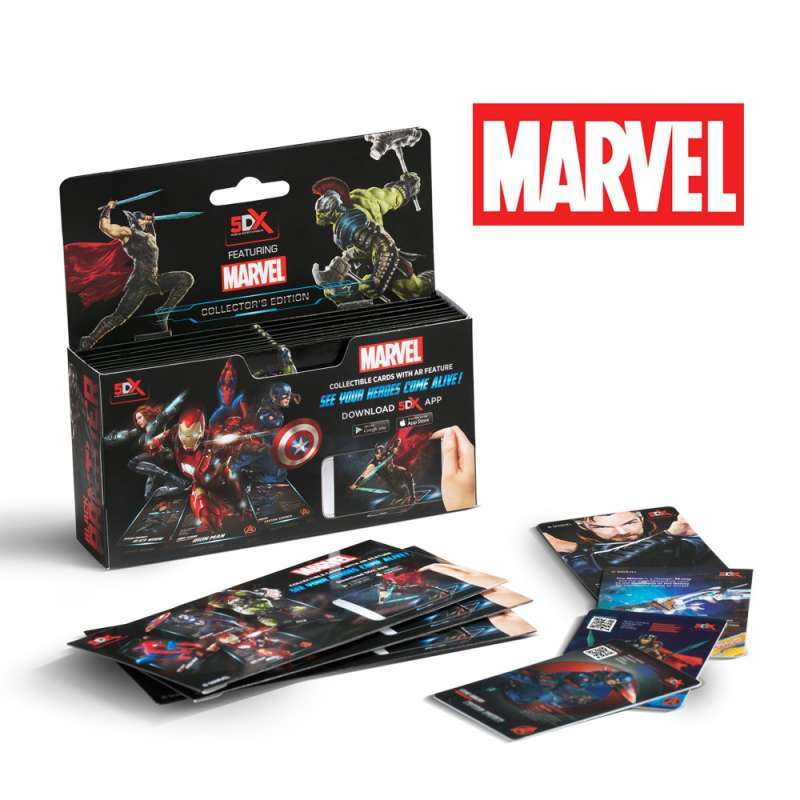 Jual Kartu Game Marvel Avengers Thor Hulk Iron Man Augmented Reality 1 ...