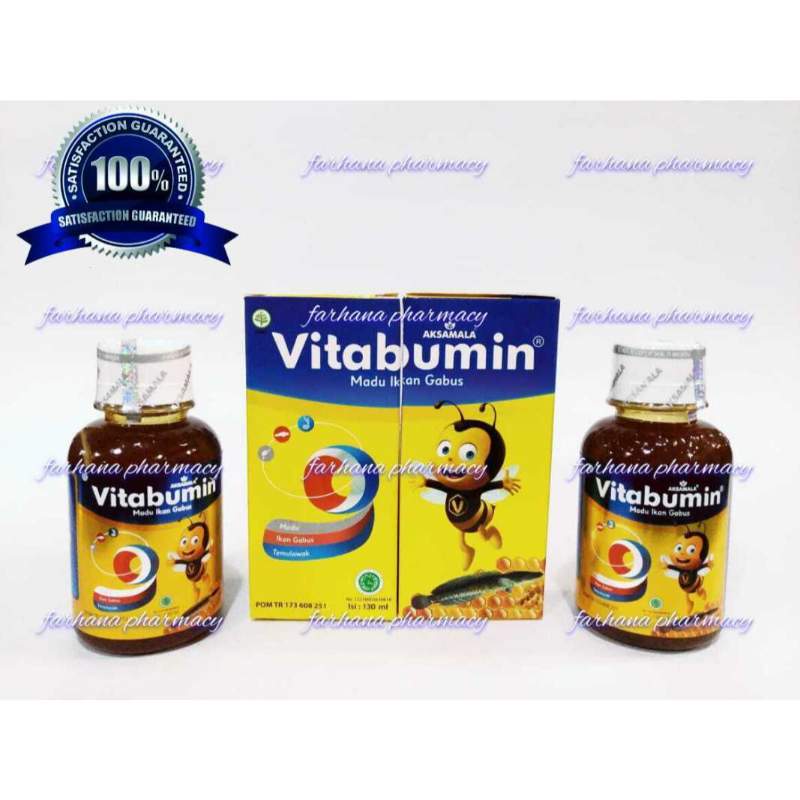 Jual Jual Promo Vitabumin 130 ml - Madu Ikan Gabus - Multivitamin ... Jual Jual Promo Vitabumin 130 ml - Madu Ikan Gabus - Multivitamin ...