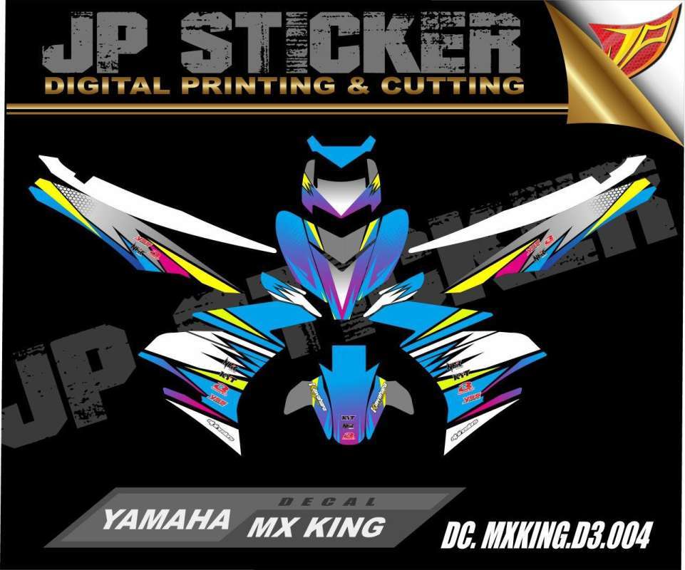 Jual Decal Sticker - Dekal Stiker Motor Full Body Mx King Desain D3 04 ...