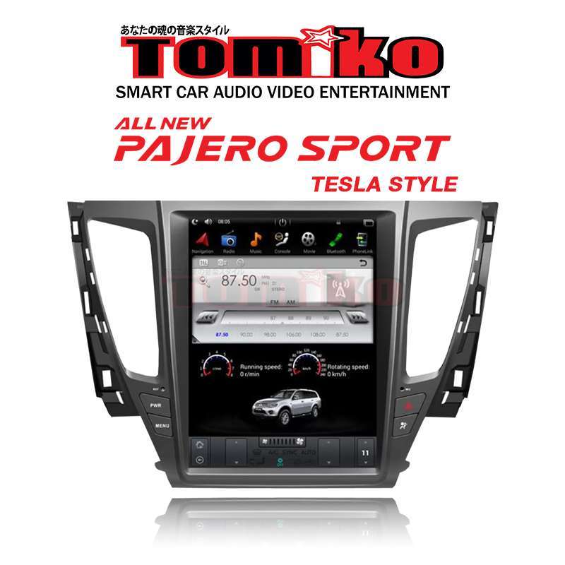 Jual Head Unit Android Tomiko Oem For Mitsubishi Pajero Sport Tesla ...
