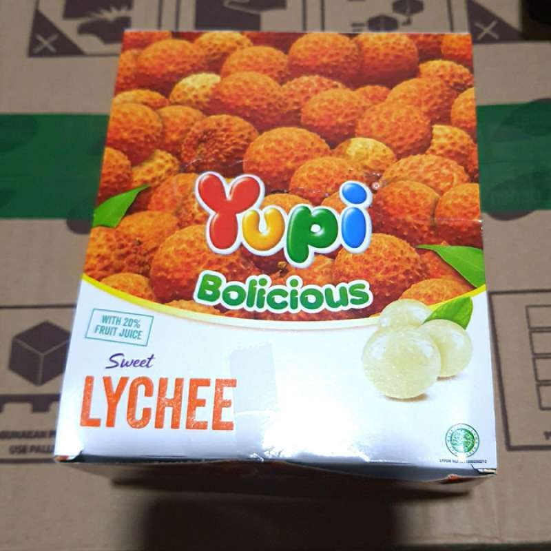 Jual YUPI BOLICIOUS SWEET LYCHEE 120g [24pc] di Seller JOLLY_JAYA ...