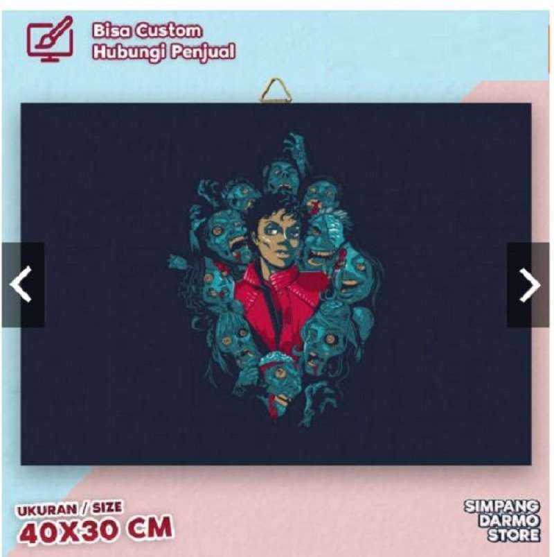 Jual Poster Kayu Besar Michael Jackson MJ Vintage Retro Bisa Custom ...