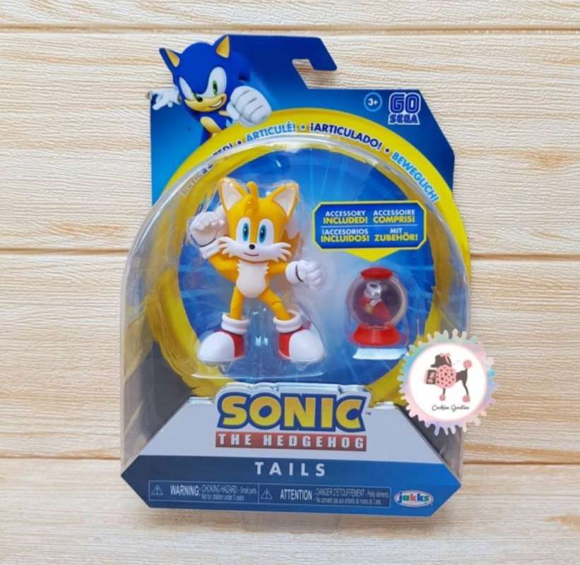Jual Sonic The Hedgehog Modern Tails Action Figure With Fast Shoe 10 ...