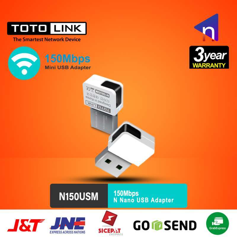 Jual TOTOLINK N150USM - 150Mbps Wireless N Mini USB Adapter di Seller ...