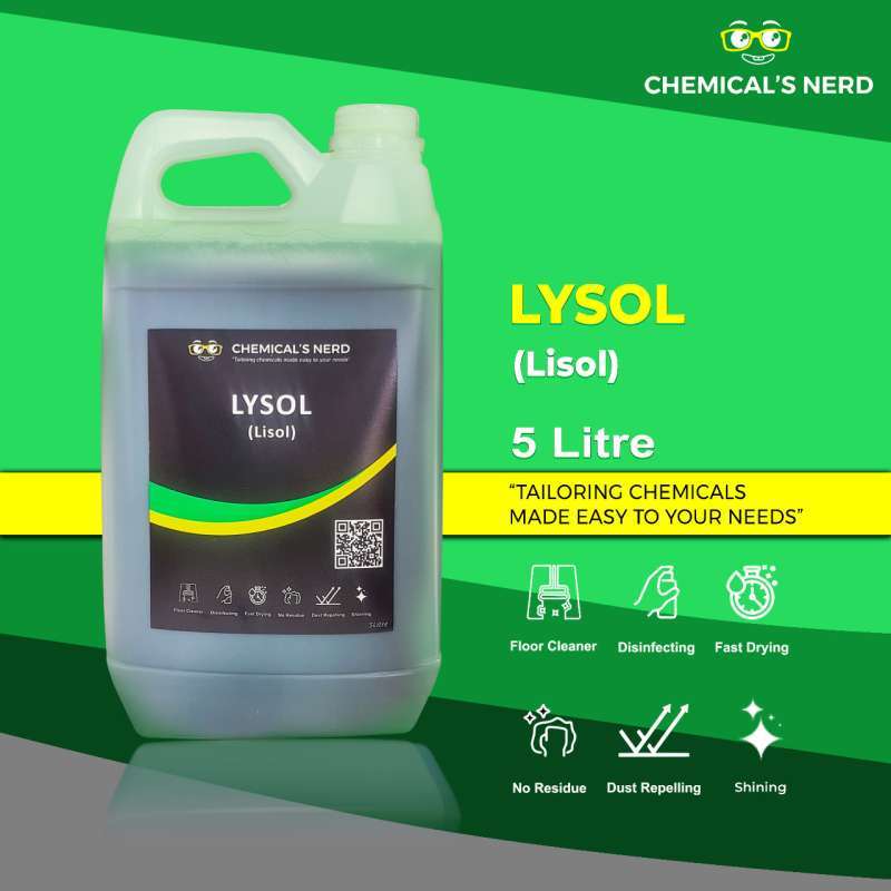 Jual Lissol 5Liter, Lisol 5 Liter di Seller Chemicals Nerd - Petemon ...