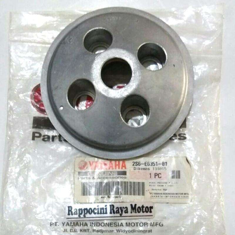 Jual Yamaha Genuine Parts Plate Pressure - Lawan Kaki 4 for Jupiter Mx Ori [2S6-E6351-01] di ...