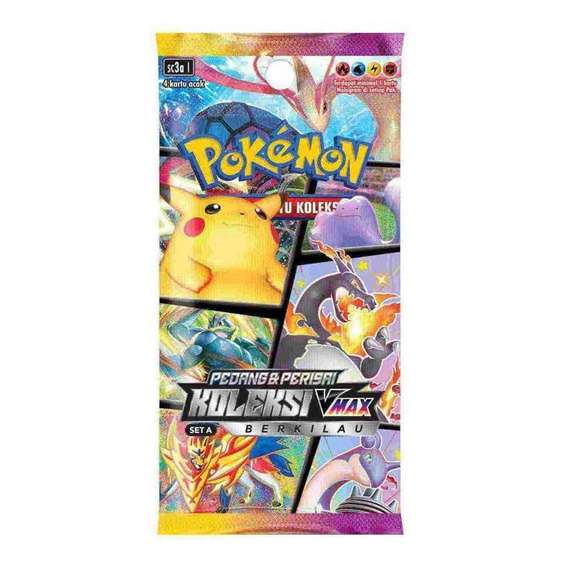 Jual Pokemon Indonesia Vmax Berkilau Booster Box A Sc3a Trading Card ...