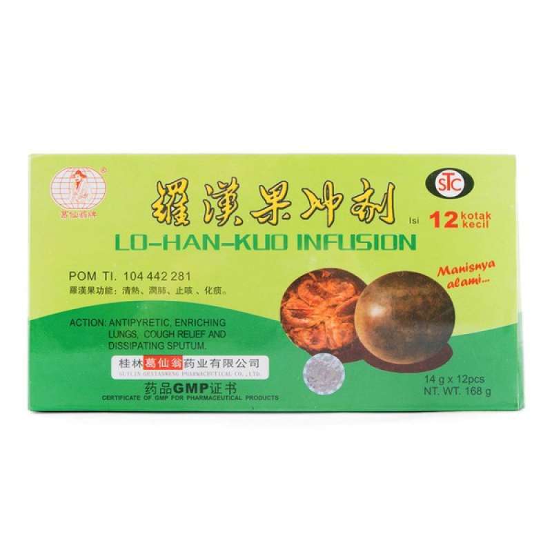 Jual STC Lo Han Kuo Infusion - LoHanKuo Minuman Herbal Kesehatan untuk ...