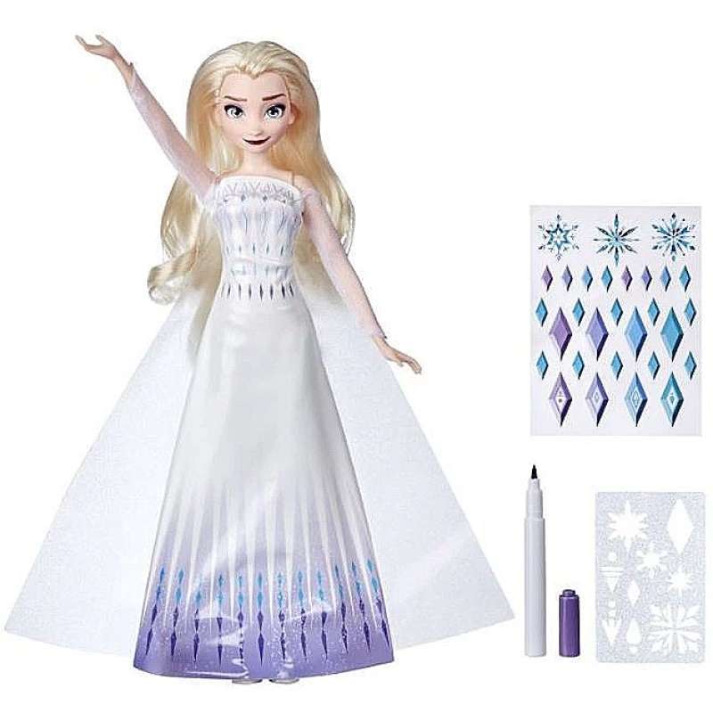 Jual Hasbro Disney Frozen 2 Elsa Doll with Coloring Gown E9966 di ...