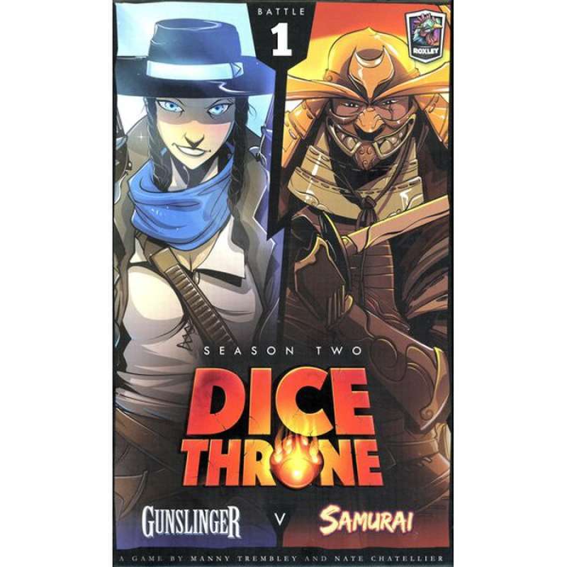 Jual Dice Throne: Season Two – Gunslinger v. Samurai Box 1 Board Game ...