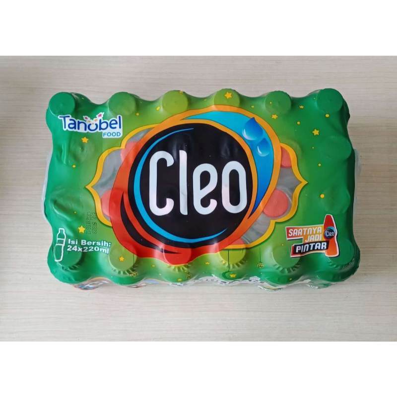 Jual AIR MINUM CLEO MINI 220 ML 220ML (1 PACK ISI 24 BOTOL) / CLEO ...