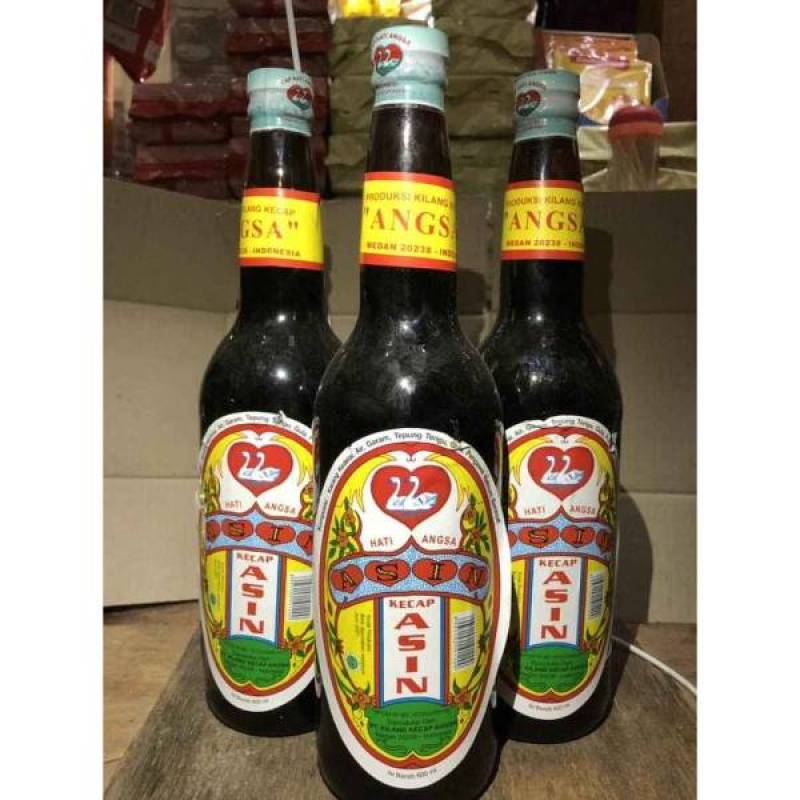 Jual Kecap Asin Angsa Botol Kecap Asin Cap Hati Angsa 600ml Di Seller ...