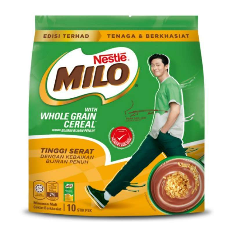 Jual Milo With Whole Grain Cereal Dengan Bijirin Bijian Penuh Malaysia ...