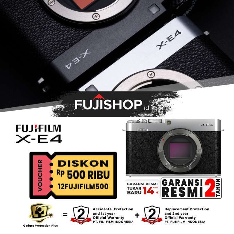Jual Fujishopid Fujifilm Xe4 X-e4 Body Only Fuji Xe4 X-e4 Kamera ...