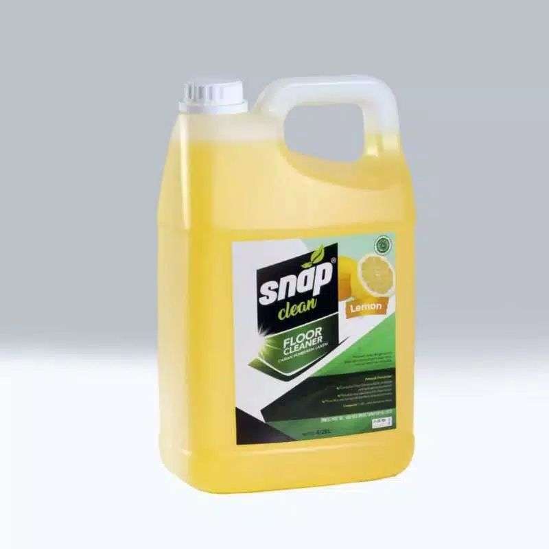 Jual Snap Clean Floor Cleaner Lemon 4 Liter (cairan Pembersih Lantai ...