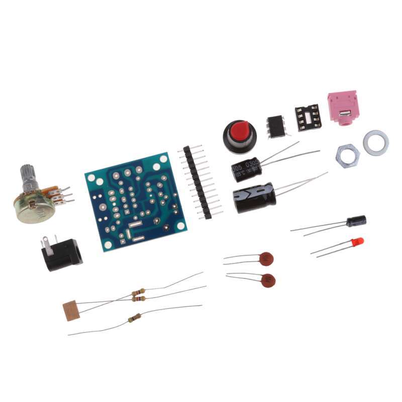 Promo Ultra-miniature LM386 Power Amplifier PCB Board DIY Kit 3V-12V ...
