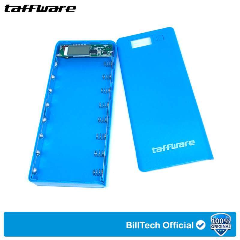 Jual Taffware C13 DIY Power Bank Case 2 USB Port & LCD [8 x Baterai ...