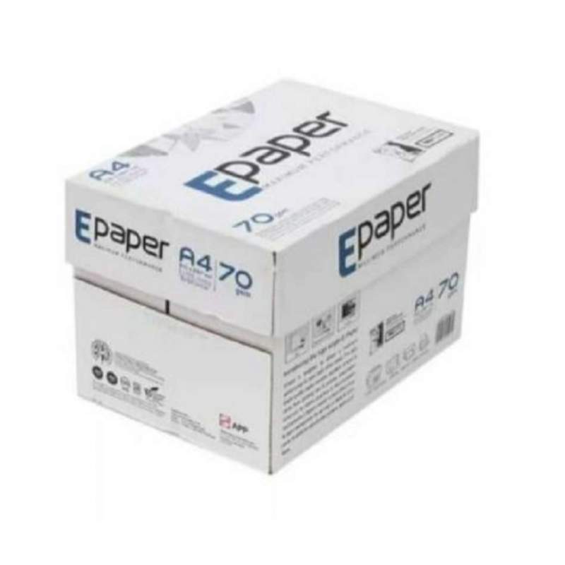 Jual Kertas HVS A4 70 Gram E-Paper / Kertas Fotocopy A4 E-Paper di ...