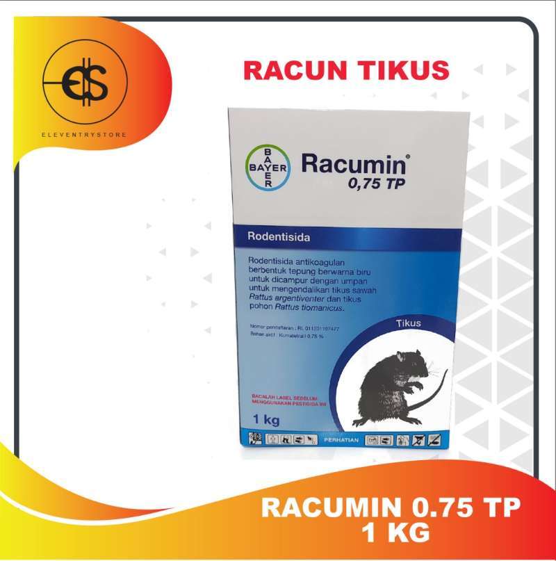 Jual Racumin 0.75 TP 1 KG Racumin Tracking Powder 1 Kg Racun Tikus di ...