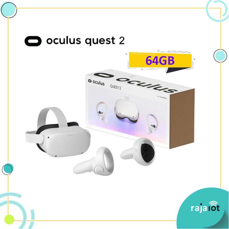 Jual Oculus Quest 2 Advanced Gaming Vr Aio Headset 64gb Di Seller Raja ...