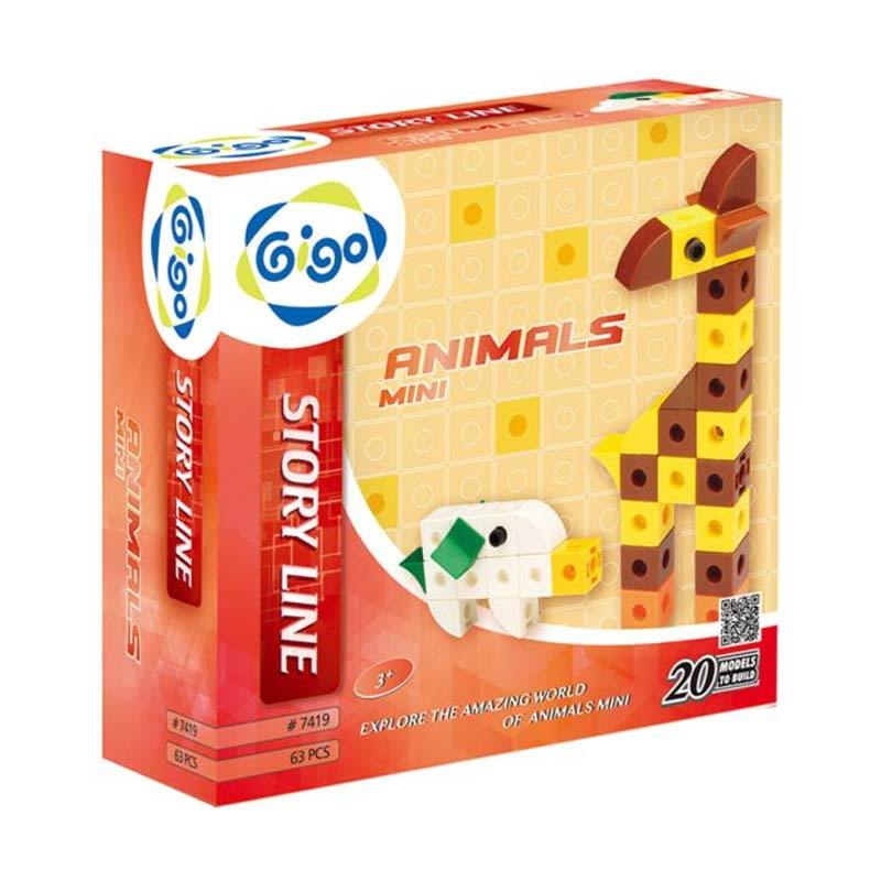 Jual Gigo Animals Mini Educational Toys 3+ Permainan Edukasi Di Seller ...