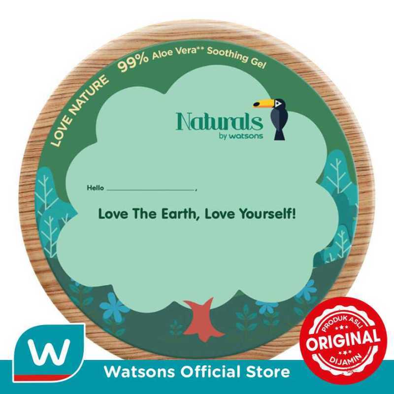 Promo Naturals By Watsons Aloe Vera Soothing Gel (Jar) 200g Diskon 37% ...