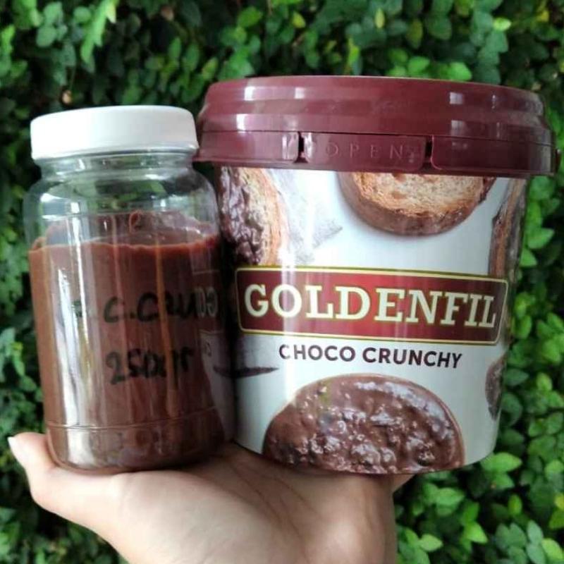 Jual repack Goldenfil choco crunchy 250gram goldenfil choco crunchy ...