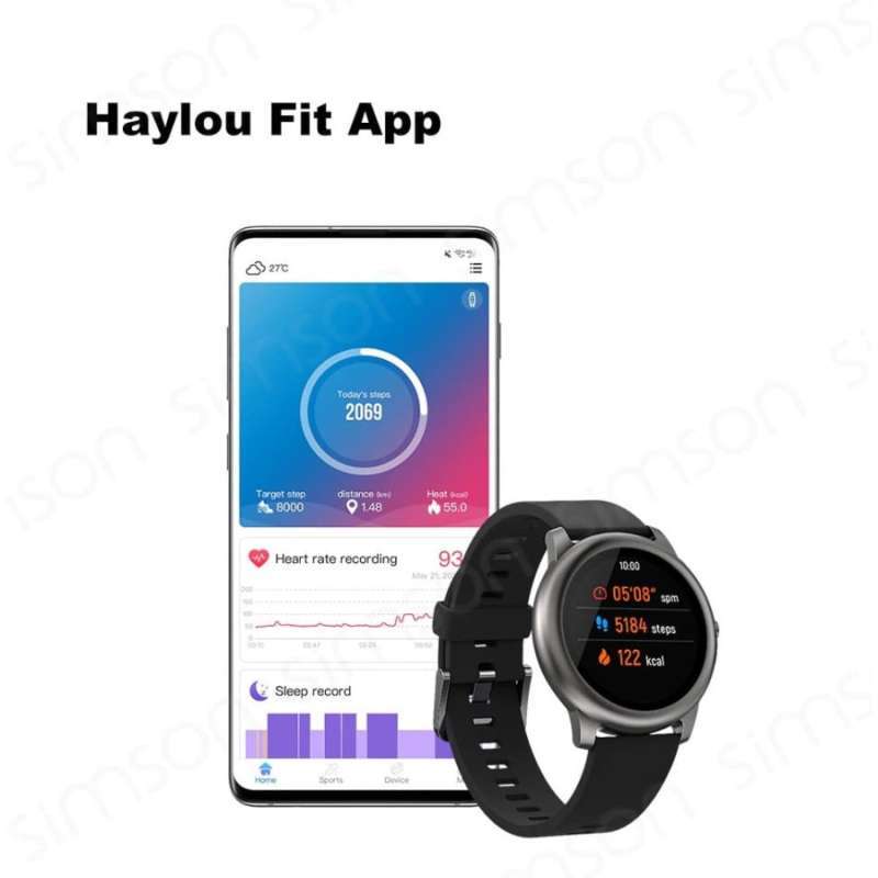 Jual Haylou Solar LS05 Smart Watch 1.28 Jam Tangan IP68 Smartwatch ...